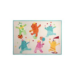 Esprit Kinderteppich Dancing Bears in sand | Gr.: 140 x 200 cm