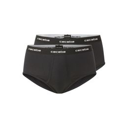 Ceceba Slip 2Er Pack New Classics in schwarz-dunkel-uni | Gr.: 12