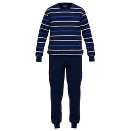 G&ouml;tzburg G&ouml;tzburg Pyjama Midtown in blau-mittel-Ringel | Gr.: 48