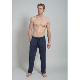 Ceceba Lange-Hose Calgary in blau-mittel-Allover | Gr.: 48