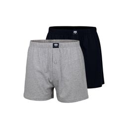 Ceceba Boxershort 2Er Pack Daytona in grau-hell-melange | Gr.: 6