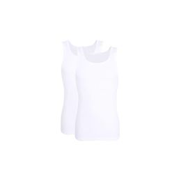 Tom Tailor Tank-Top 2Er Pack Montana in weiss | Gr.: L