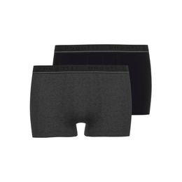 Bugatti Pants 2Er Pack Rom in schwarz-dunkel-melange | Gr.: XL