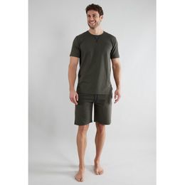 Tom Tailor Shorty Dallas in gr&uuml;n-dunkel-multicolor1 | Gr.: XXL