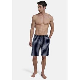 Bugatti Bermuda Florenz in blau-mittel-Streifen | Gr.: 50