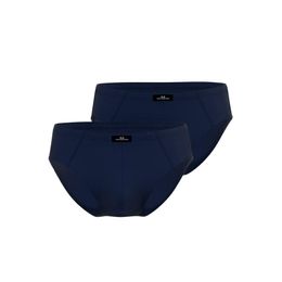 G&ouml;tzburg G&ouml;tzburg Slip 2Er Pack Nature Club in schwarz-dunkel-uni | Gr.: 8
