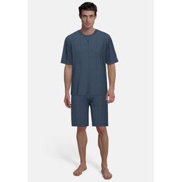 Tom Tailor T-Shirt Br&uuml;gge in blau-mittel-uni | Gr.: XXL
