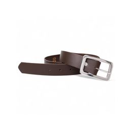 Fronhofer Lederg&uuml;rtel Damen in Dunkelbraun | Gr.: 100 cm