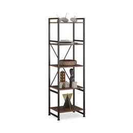 TecTake&reg; Regal, Industrial Style, mit 5 Ebenen, inklusive Kippschutz, 47,5 x 34,5 x 151,5 cm