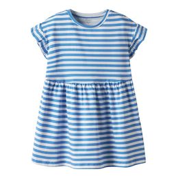 name it Kleid in Blau - 17% | Gr&ouml;&szlig;e 128 | Kinderkleider