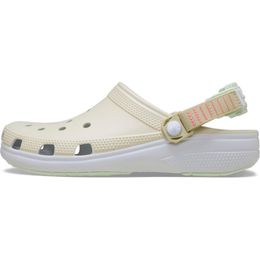 Crocs Clogs 'Classic Turbo' Damen Gr&ouml;&szlig;e 38.5 greige / pastellgr&uuml;n