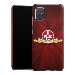 DeinDesign Galaxy A51 Handy Premium Case Smartphone Handyh&uuml;lle Schutzh&uuml;lle gl&auml;nzend Logo Official Licensed Product 1. Fc Kaiserslautern Premium Case