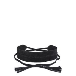 Lascana Damen Tailleng&uuml;rtel, Schwarz, Gr. L, G&uuml;rtel, Material: Leder