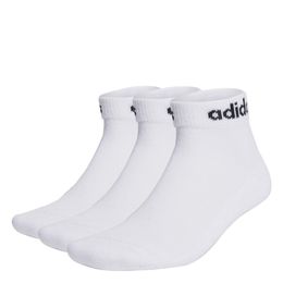 adidas Sportswear Socken 'Linear Cushioned' Herren Gr&ouml;&szlig;e 40/42 wei&szlig;