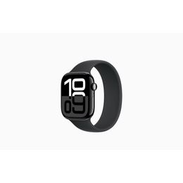 Apple Watch Series 10 (2024) GPS + Cellular 46 mm - Aluminium Diamantschwarz - Sport loop Schwarz