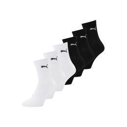 Puma Socken M&auml;dchen Gr&ouml;&szlig;e 31/34 schwarz / wei&szlig;