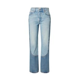Levi's Levi's Jeans '501 '90s Western Chaps' Damen Gr&ouml;&szlig;e 29 blue denim / pastellblau