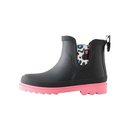 next Gummistiefel M&auml;dchen Gr&ouml;&szlig;e 33 blau / pink / schwarz / wei&szlig;
