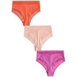 next Slip Damen Gr&ouml;&szlig;e 5XL lila / orange / pastellpink