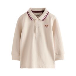 next Poloshirt Jungen Gr&ouml;&szlig;e 110 creme / braun / rot