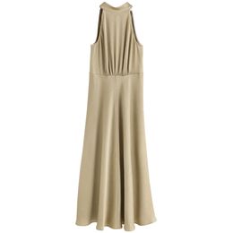 next Kleid Damen Gr&ouml;&szlig;e 48 gold Winterkleid
