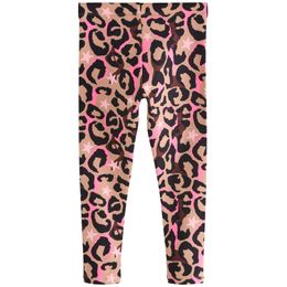 next Leggings M&auml;dchen Gr&ouml;&szlig;e 168 creme / rosa / schwarz