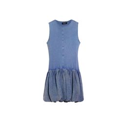 Desigual Kleid Damen Gr&ouml;&szlig;e 34 rauchblau Winterkleid