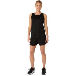 asics Sporttop Damen Gr&ouml;&szlig;e L hellgrau / schwarz