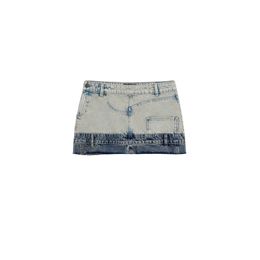 Desigual Rock Damen Gr&ouml;&szlig;e 34 blau / wei&szlig;