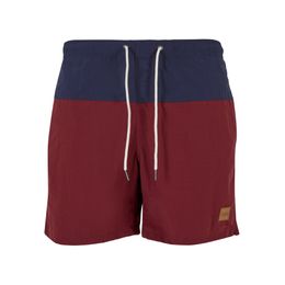 Urban Classics Board Shorts male size L Navy / Burgundy