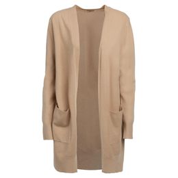 Influencer Strickjacke Damen Gr&ouml;&szlig;e S beige