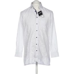 OLYMP Hemd Herren Größe M Second Hand weiß