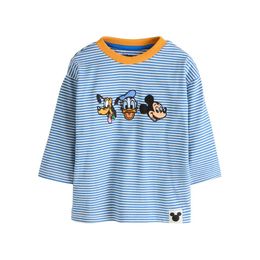 next Shirt Jungen Größe 74 blau / orange / schwarz / weiß