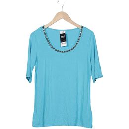 Emilia Lay T-Shirt Damen Größe XL Second Hand blau