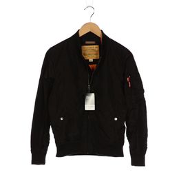 Alpha Industries Jacke Damen Größe M Second Hand schwarz