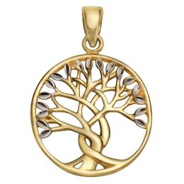 Firetti Pendant 'Lebensbaum' female Gold size One Size