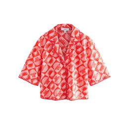 next Bluse Damen Gr&ouml;&szlig;e 6XL rosa / rot