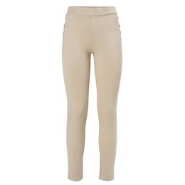 Influencer Leggings Damen Gr&ouml;&szlig;e S beige