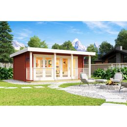 Nordic Holz Gartenhaus &raquo;LIVERPOOL 1&laquo; Schwedenrot