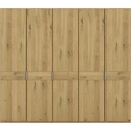 Musterring Dreht&uuml;renschrank &raquo;Savona, Kleiderschrank, Schrank, Garderobe, teilmassiv Eiche&laquo; mit T&uuml;rd&auml;mpfern, in 5 Breiten & 2 H&ouml;hen, extra B&ouml;den, MADE IN GERMANY,
