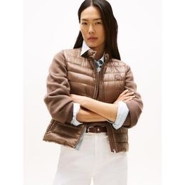 Tommy Hilfiger Damen Steppweste &raquo;UL DOWN REG MOCK NK VEST&laquo; braun S (36)