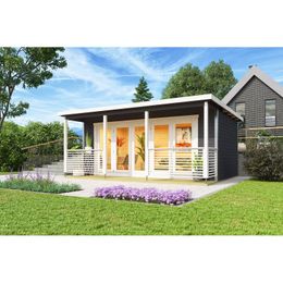 Nordic Holz Gartenhaus »LIVERPOOL 2« Carbongrau