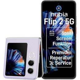 NUBIA Smartphone »Flip 2« lilac purple lilac purple 5G, LTE, NFC, WLAN, Bluetooth
