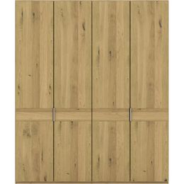 Musterring Dreht&uuml;renschrank &raquo;Savona, Kleiderschrank, Schrank, Garderobe, teilmassiv Eiche&laquo; mit T&uuml;rd&auml;mpfern, in 5 Breiten & 2 H&ouml;hen, extra B&ouml;den, MADE IN GERMANY,