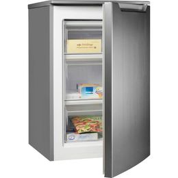Hanseatic Gefrierschrank »HGS8555BI« 85 cm hoch 55 cm breit Edelstahl Eiswürfelbehälter