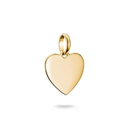 Thomas Sabo Charm Herz »Charm Herz - Connect, CC1272-001-21, CC1272-413-39« gelbgoldfarben Charm Herz – Connect