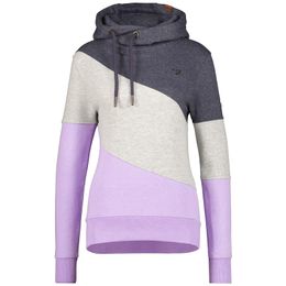 alife and kickin ALIFE & KICKIN Kapuzensweatshirt »Damen StacyAK A« digital lavender melange XL XL Der absolute Eycatcher in dreifarbigem Design - Sweater StacyAK A...