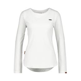 ALIFE & KICKIN Langarmshirt &raquo;Damen LeaAK A&laquo; white XXL XXL LeaAK A das sportlich feminine Damen Longsleeve von alife and kickin