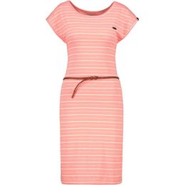 alife and kickin ALIFE & KICKIN Sommerkleid »Damen ElliAK Z« ocean coral S - Normalgrößen Normalgrößen S Urlaubsvergnügen pur! Das kurzarm Damenkleid ElliAK Z von...