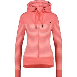 alife and kickin ALIFE & KICKIN Kapuzensweatjacke »Damen PalinaAK Z« ocean coral L L Maritimes Update - PalinaAK Z die Damensweatjacke in neuem Design von Alife and...